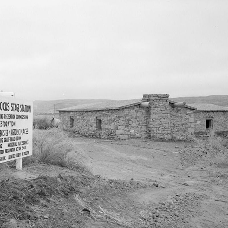 Point of Rocks Stage Station State Historic Site - Stage station and ...