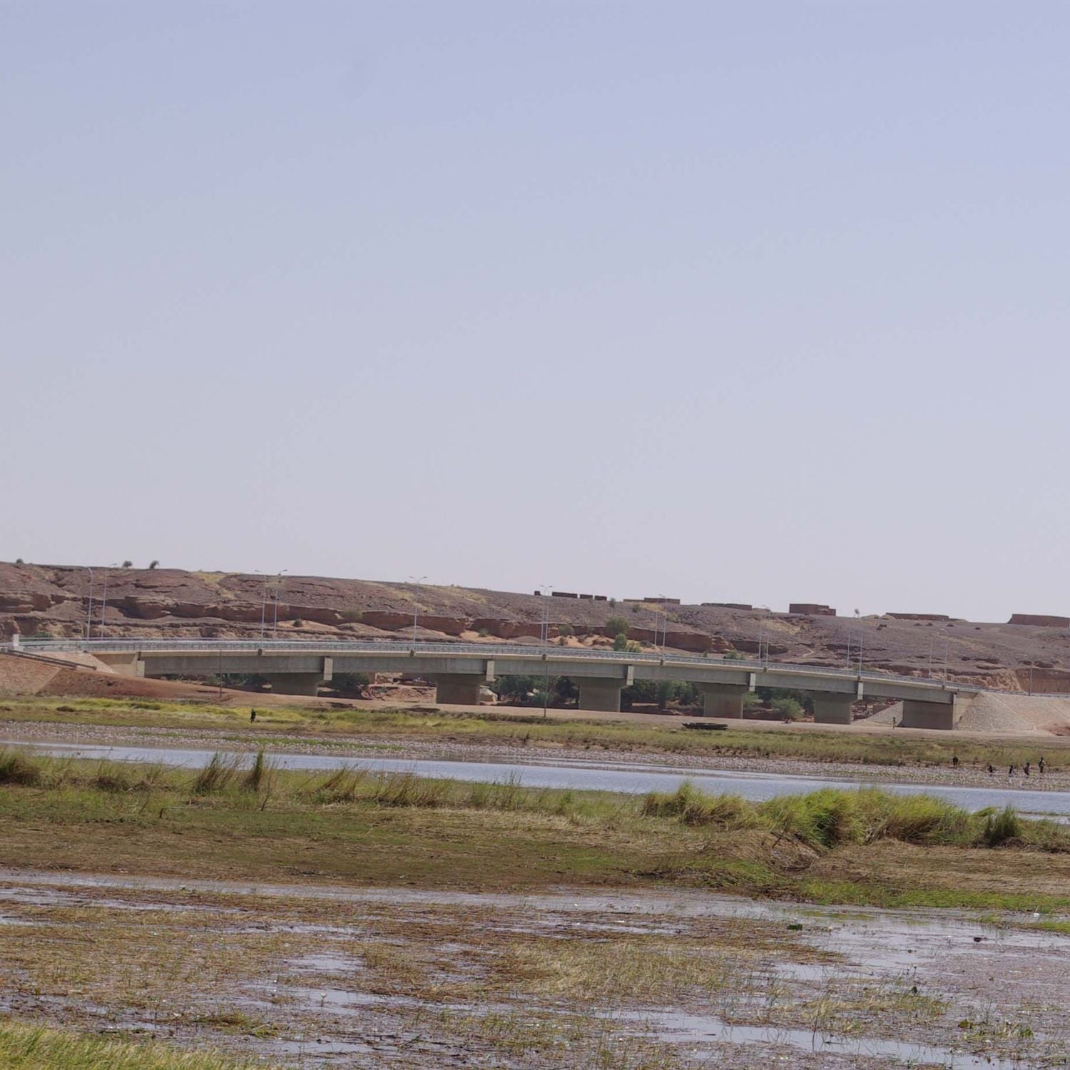 Pont de Wabaria - Pont sur le fleuve Niger à Gao, Mali