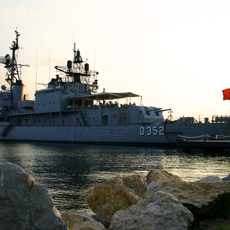 USS Eversole - Destroyer musée à Kocaeli, Turquie