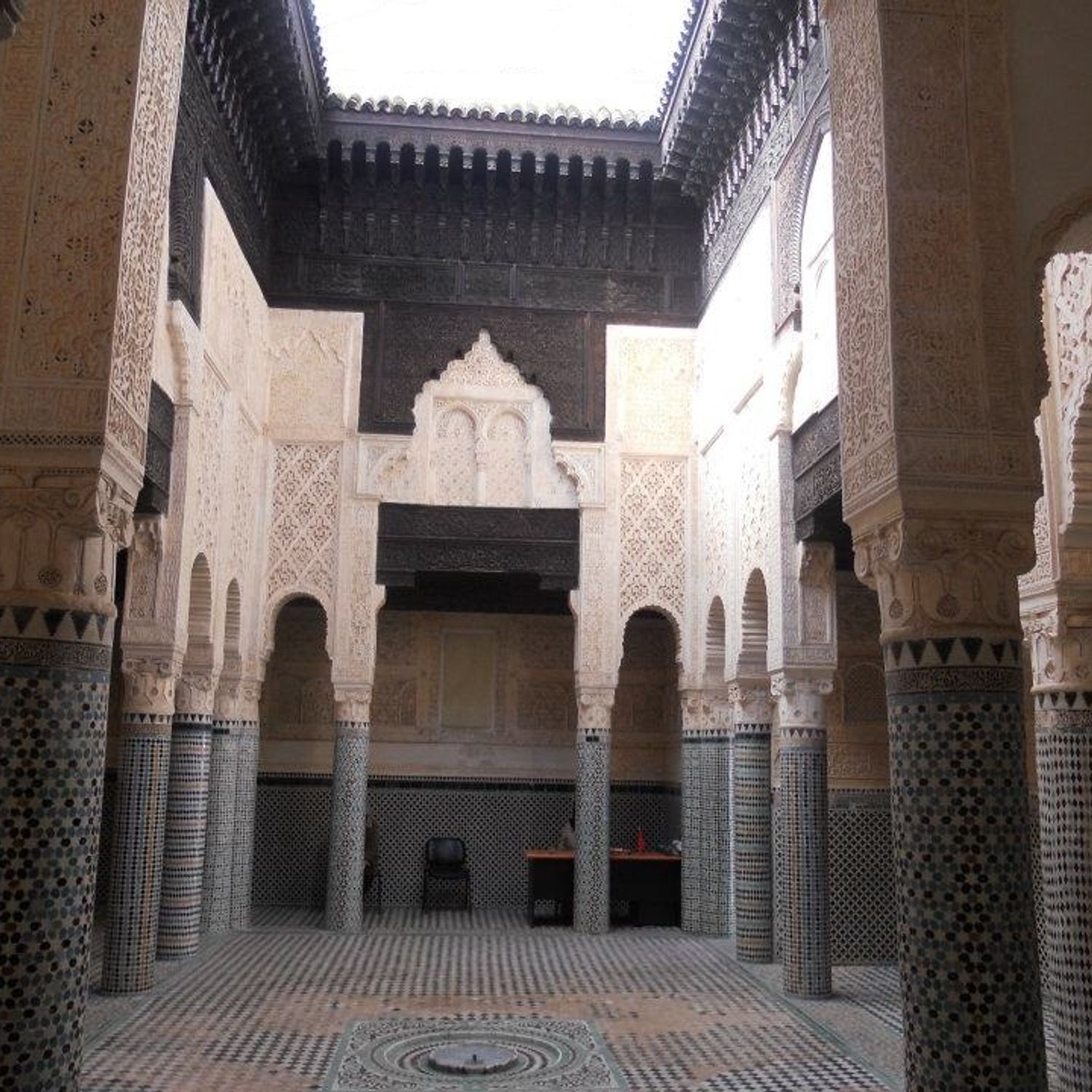 Médersa mérinide de Salé - École islamique du XIVe siècle à Salé, Maroc