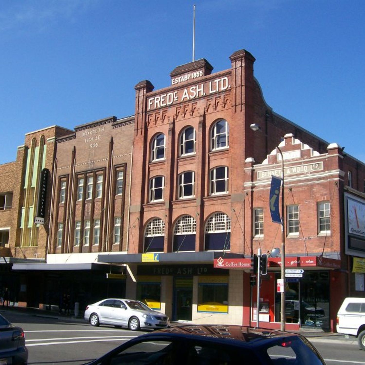 Frederick Ash Building - Heritage warehouse in Newcastle, Australia