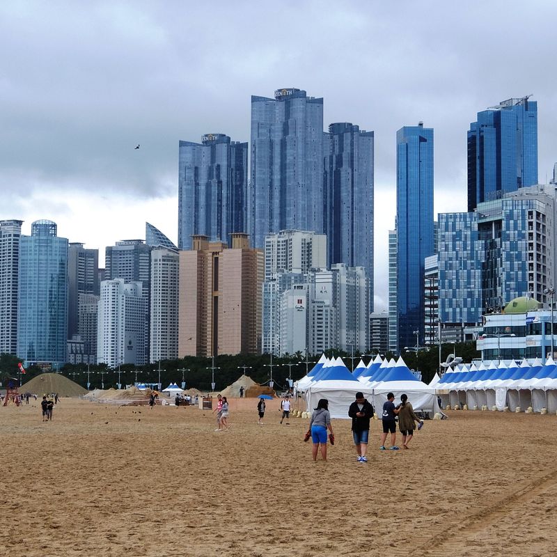Haeundae-gu: Kustdistrict in Busan, Zuid-Korea