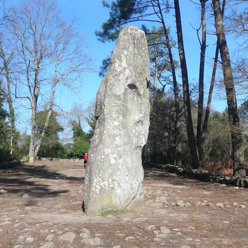 Géant du Manio - Menhir préhistorique à Carnac, France