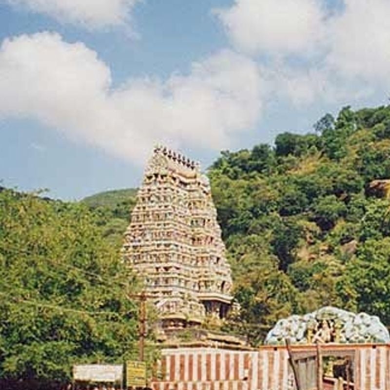 Azhagar Kovil - Temple hindou au pied des collines Alagar, Madurai, Inde