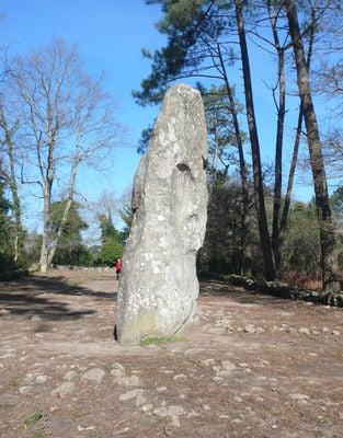 Géant du Manio - Menhir préhistorique à Carnac, France