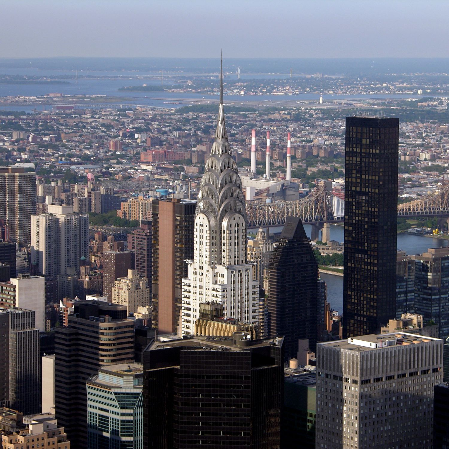 Chrysler Building - Drapacz chmur w stylu art deco w Midtown Manhattan ...