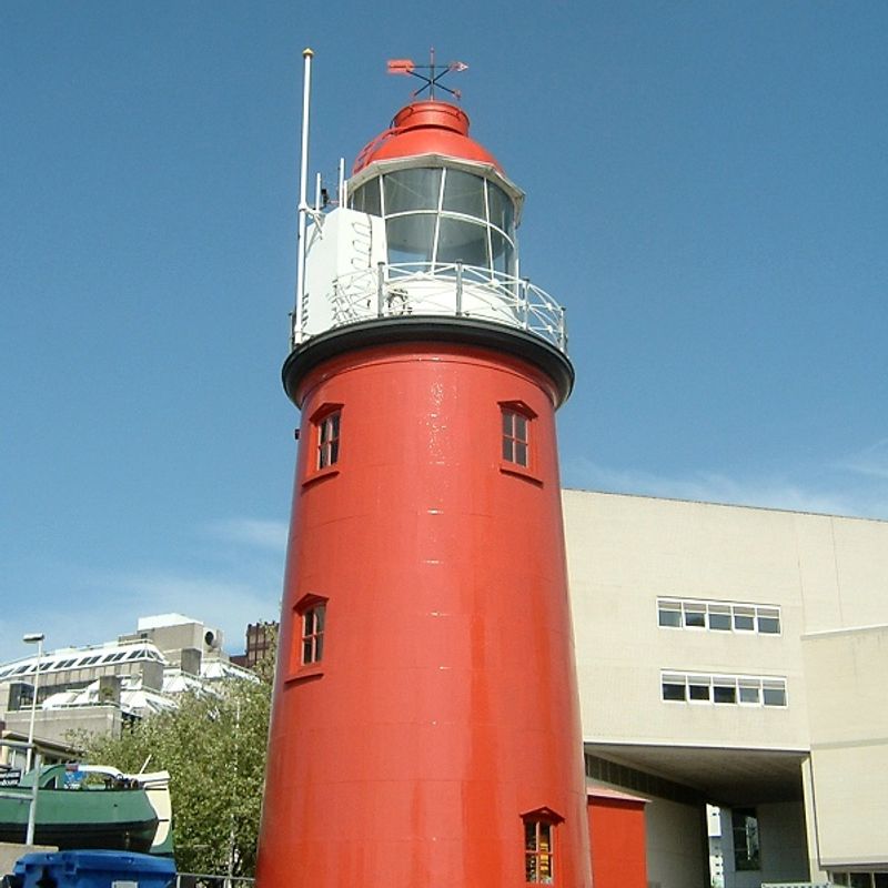Low Light of the Hook of Holland - 19th-century lighthouse in Rotterdam ...