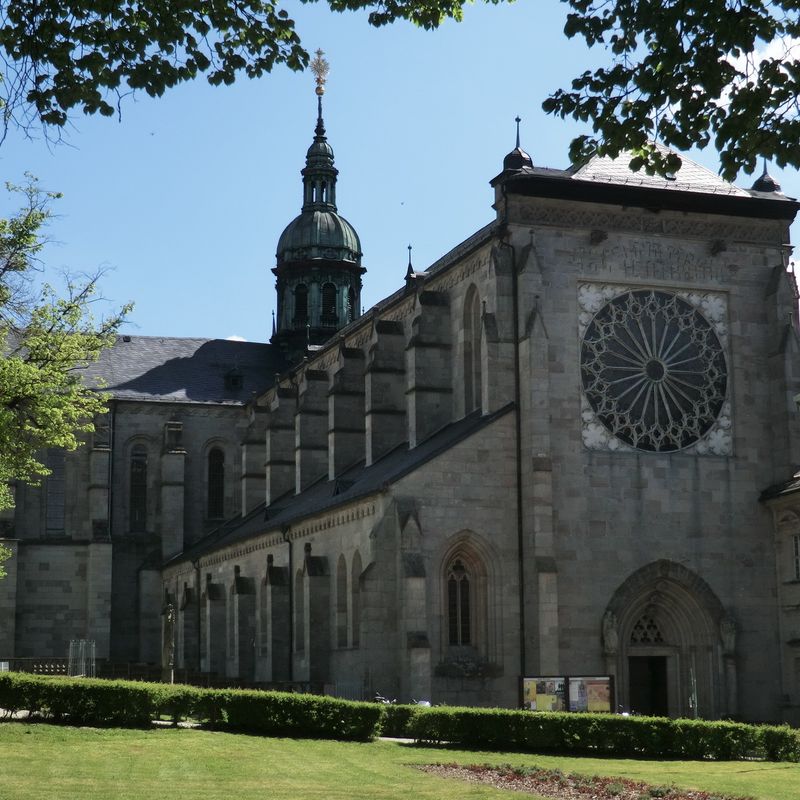 Ebrach Abbey - Cistercian monastery in Bavaria, Germany.