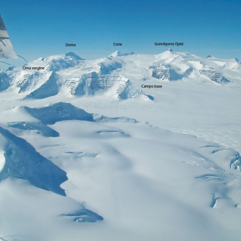 Gunnbjørn - Sommet arctique à Sermersooq, Groenland