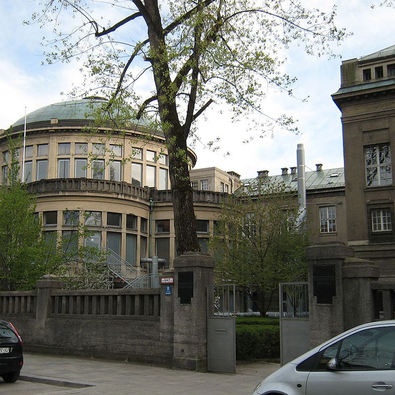 Königliche Anatomie - Anatomical institute in Ludwigsvorstadt, Germany.