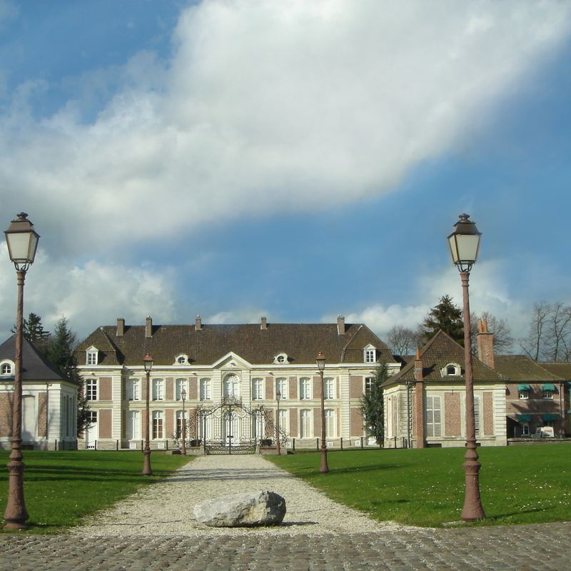Château de Bernicourt - Historical castle in Roost-Warendin, France.